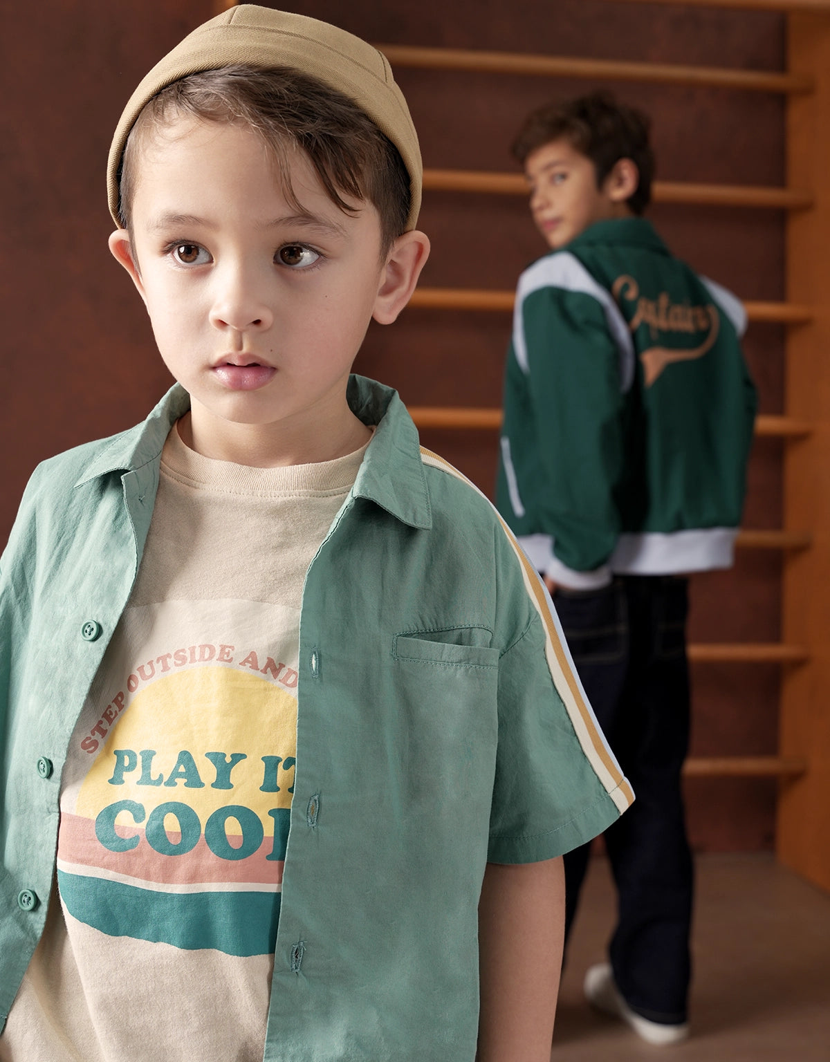 OTIS SHIRT WITH WIDE STRIPE – Gingersnaps